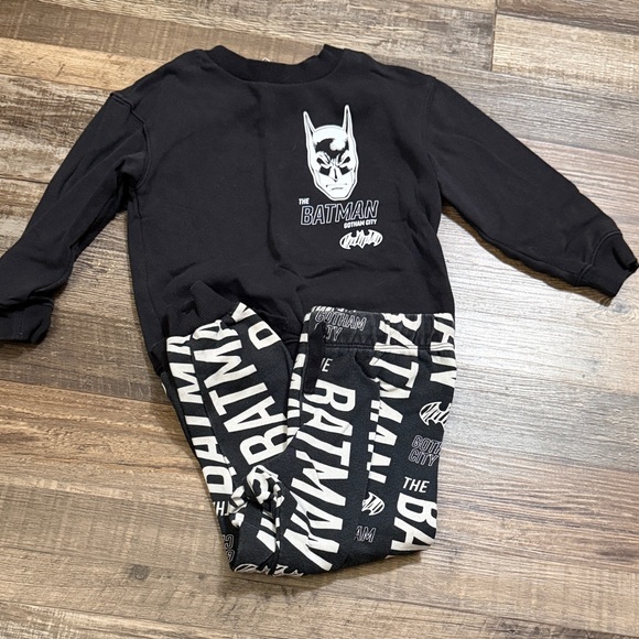 H&M | Matching Sets | Hm Black And White Batman Kids Matching Set ...